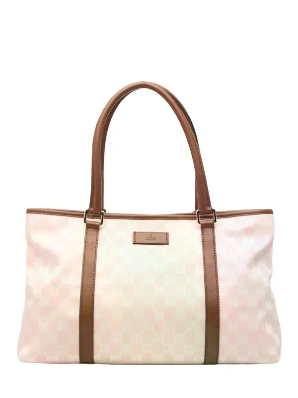Gucci Gg Canvas Tote Bag - Pink