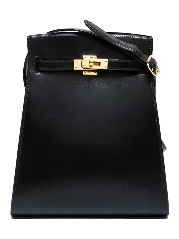 Hermès 1994 Kelly Sport Mm Shoulder Bag - Black