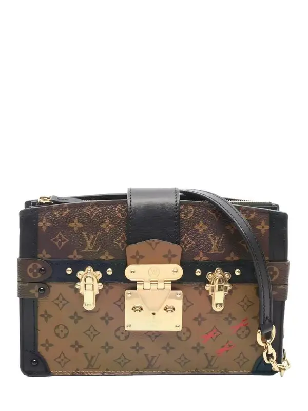 LOUIS VUITTON Monogram Canvas Trunk Cross Body Bag - Brown