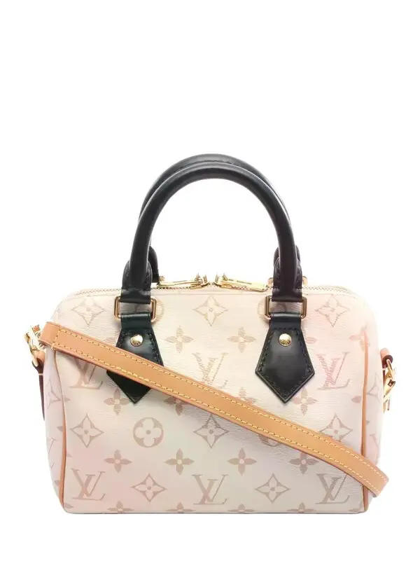 LOUIS VUITTON 2010s Speedy Bandouliere 20 Monogram Tote Bag - Neutrals