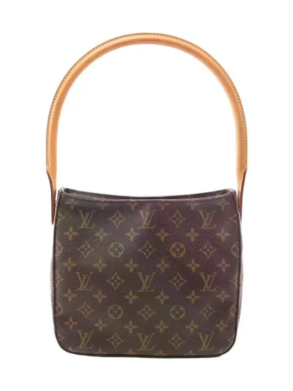 LOUIS VUITTON 2001 Looping Mm Shoulder Bag - Brown