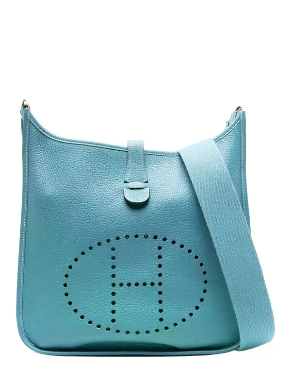 Hermès 2011 Evelyne Shoulder Bag - Blue