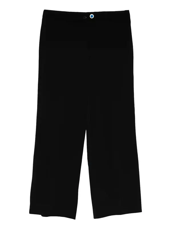 Giorgio Armani 1990s Tailored Trousers - Black