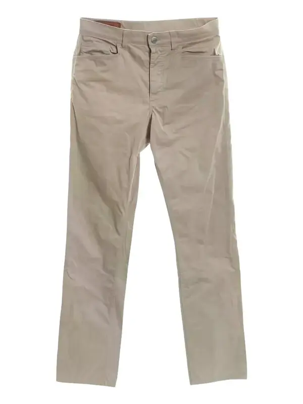 Hermès Straight Trousers - Neutrals