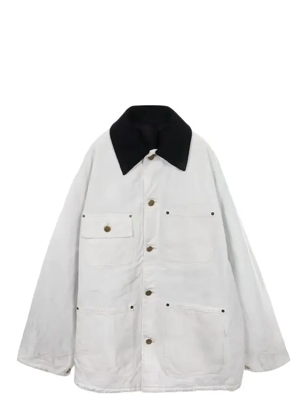 Prada 2020s Cotton Jacket - White