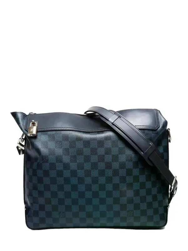 LOUIS VUITTON 2015 Damier Cobalt Messenger Bag - Blue