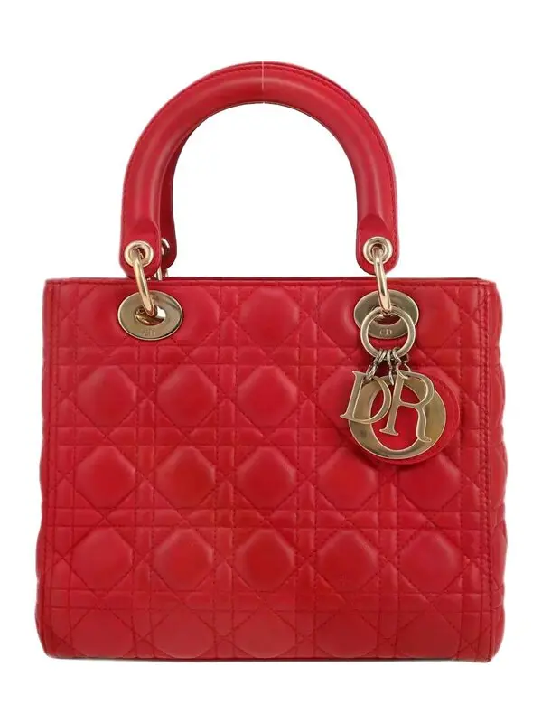Dior Pre-owned 2010s Lady Handbag - Red