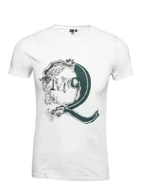 Alexander McQueen Monogram Floral T-shirt - White