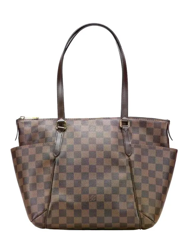 LOUIS VUITTON 2014 Damier Ebene Totally Pm Tote Bag - Brown