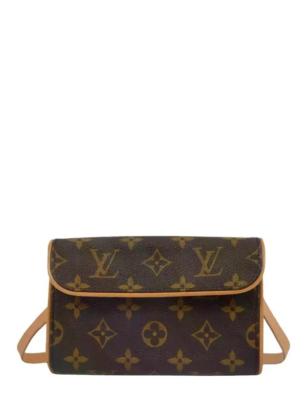 LOUIS VUITTON 2004 Pochette Florentine Belt Bag - Brown