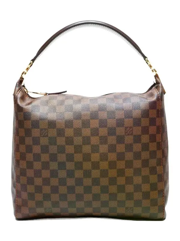 LOUIS VUITTON Damier Portobello Pm Tote Bag - Brown