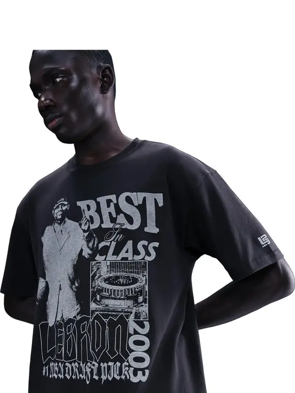 Nike Lebron "best In Class" Basketball T-shirt - Black