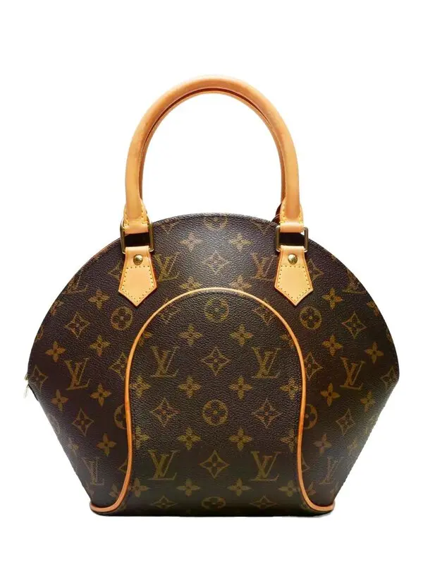 LOUIS VUITTON 1998 Monogram Ellipse Pm Handbag - Brown