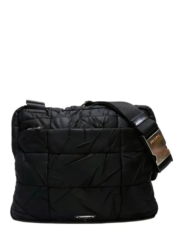 Prada Quilted Handbag - Black