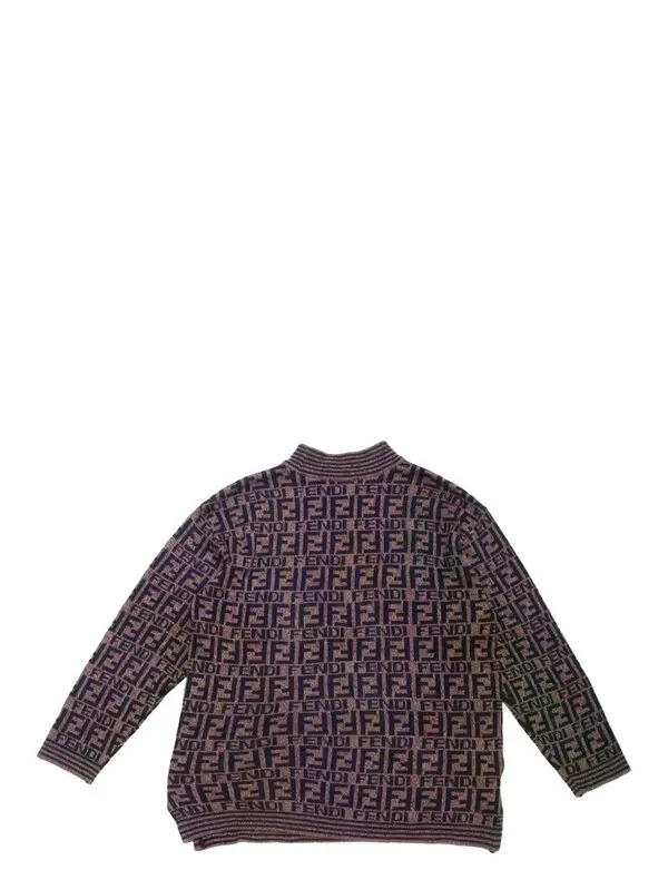 Fendi 1980s Zucca Sweater - Brown