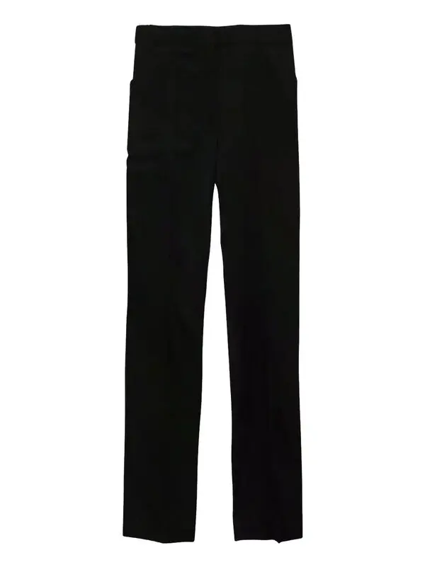 Stella McCartney Pocket Straight-leg Trousers - Black