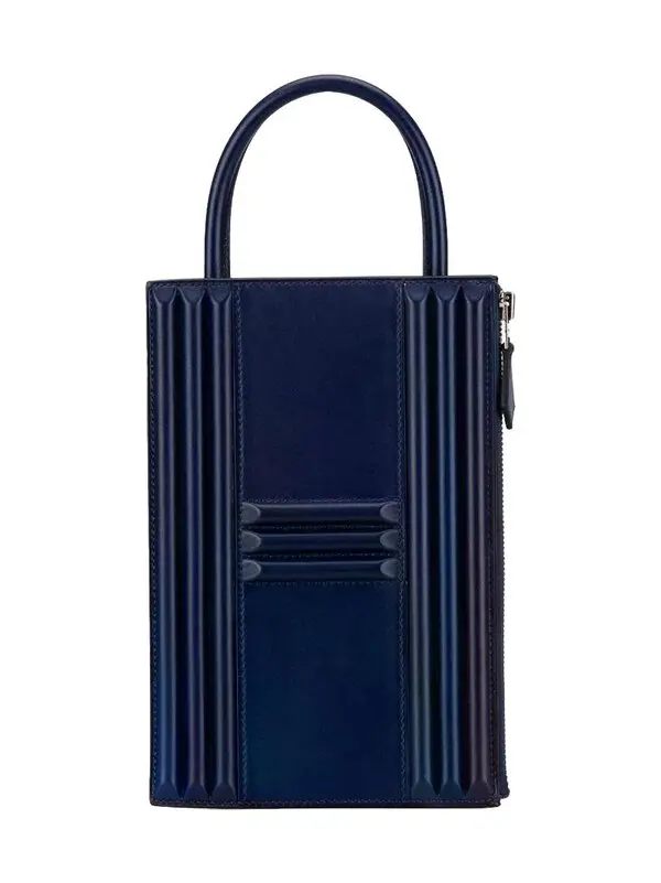 Hermès 2022 Tadelakt Kelly Cadena Handbag - Blue