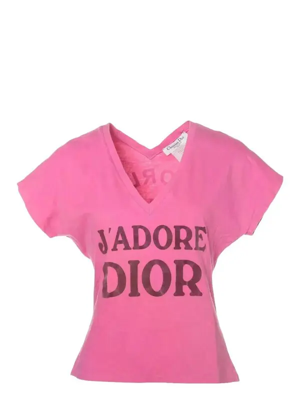 Dior 2003 J'adore T-shirt - Pink