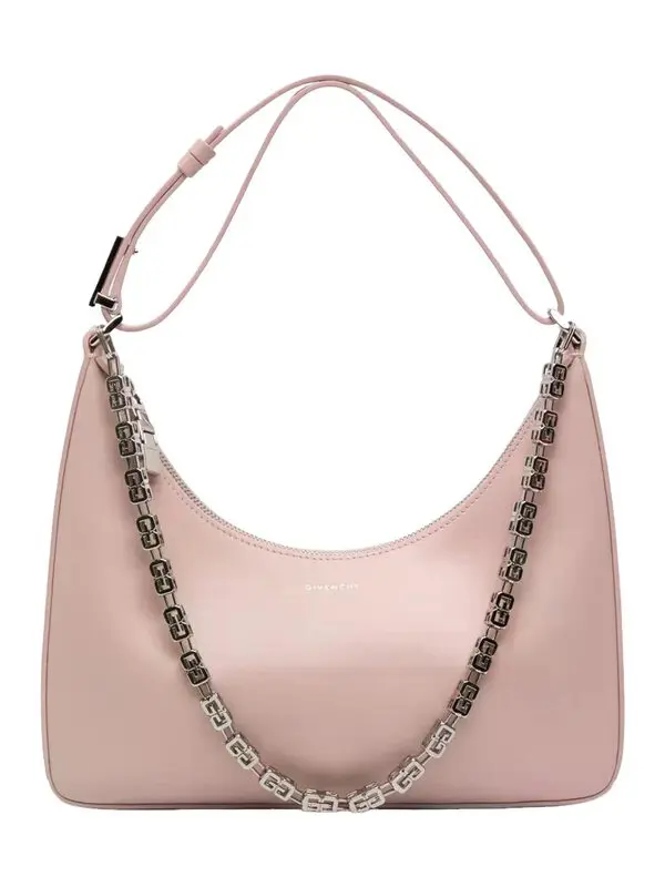 Givenchy 2010-2025 Small Moon Cut Out Satchel - Pink