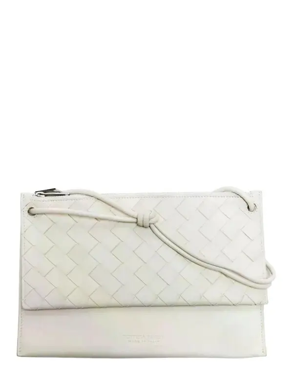 Bottega Veneta Intrecciato Leather Shoulder Bag - Neutrals