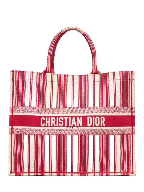 Dior Pre-owned 2018 Large Book Tote Bag - Red