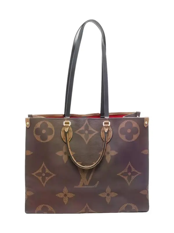 LOUIS VUITTON On-the-go Gm Monogram Shoulder Bag - Brown