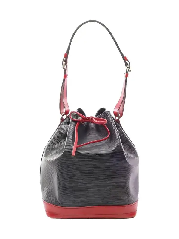LOUIS VUITTON 1992 Epi Noe Bucket Bag - Black