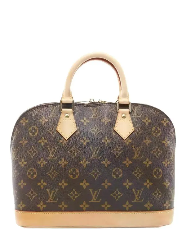 LOUIS VUITTON Alma Pm Monogram Handbag - Brown
