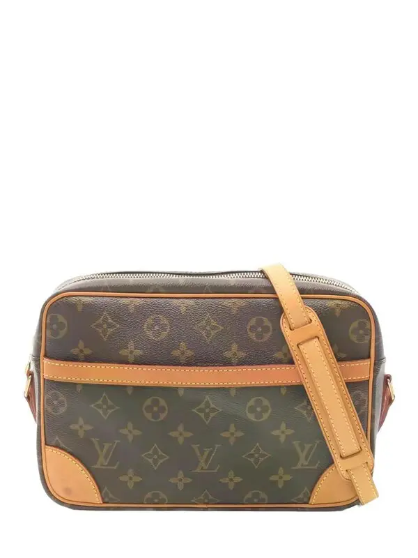 LOUIS VUITTON 2003 Trocadero 27 Monogram Crossbody Bag - Brown