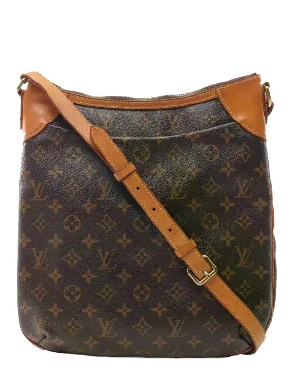 LOUIS VUITTON 2008 Odeon Mm Shoulder Bag - Brown
