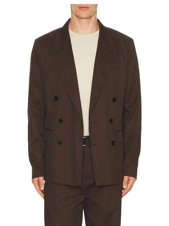 ALLSAINTS Newton Blazer - Baked Brown