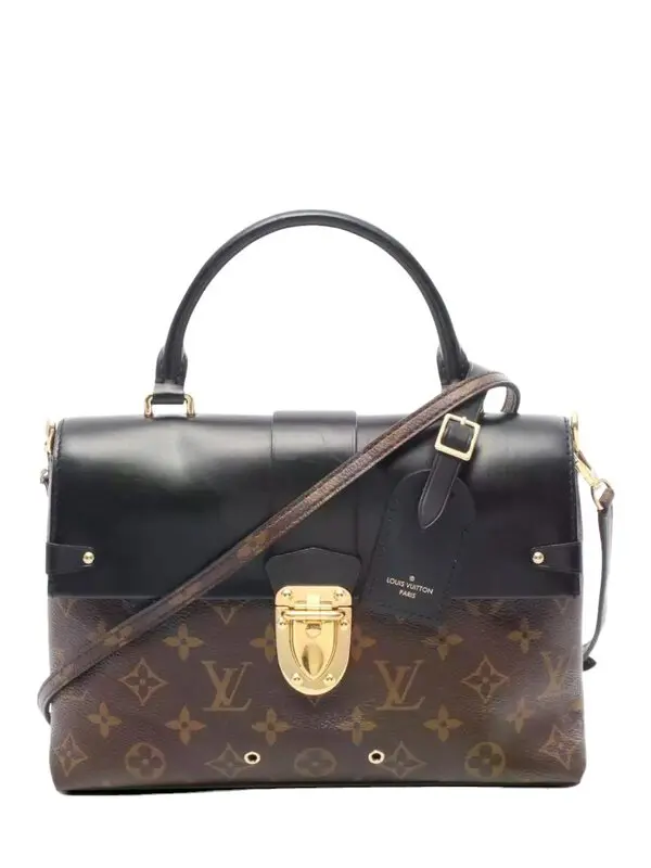 LOUIS VUITTON 2017 One Handle Mm Tote Bag - Brown