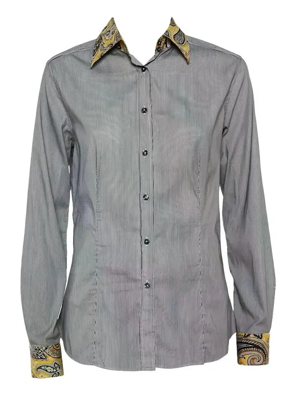 Etro Striped Shirt - Black