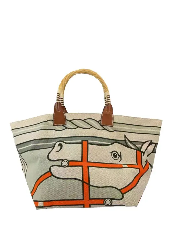 Hermès Steeple 31 Tote Handbag - Neutrals