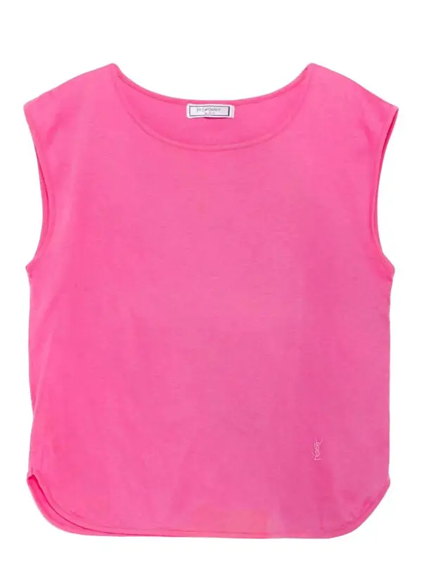 Saint Laurent Sleeveless Top - Pink