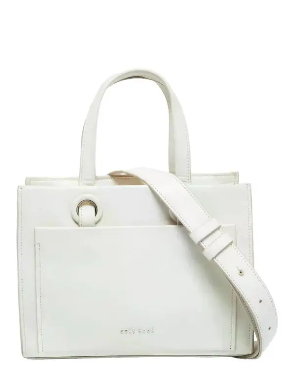 Cole Haan Leather Tote Bag - White