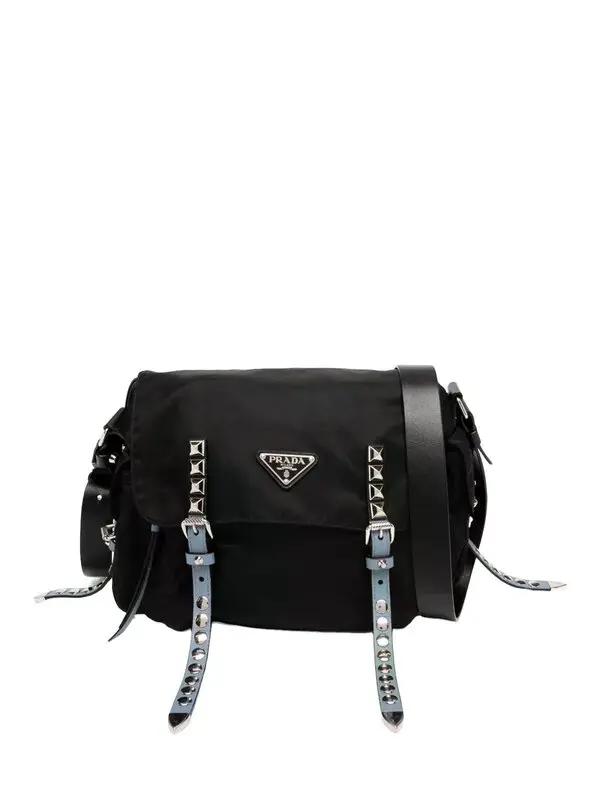 Prada Zip Fastening Bag - Black