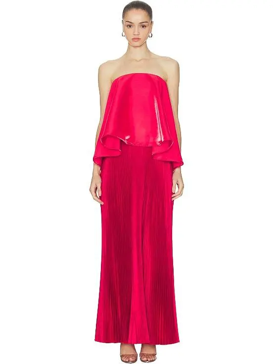 L'IDEE Aman Gown - Red