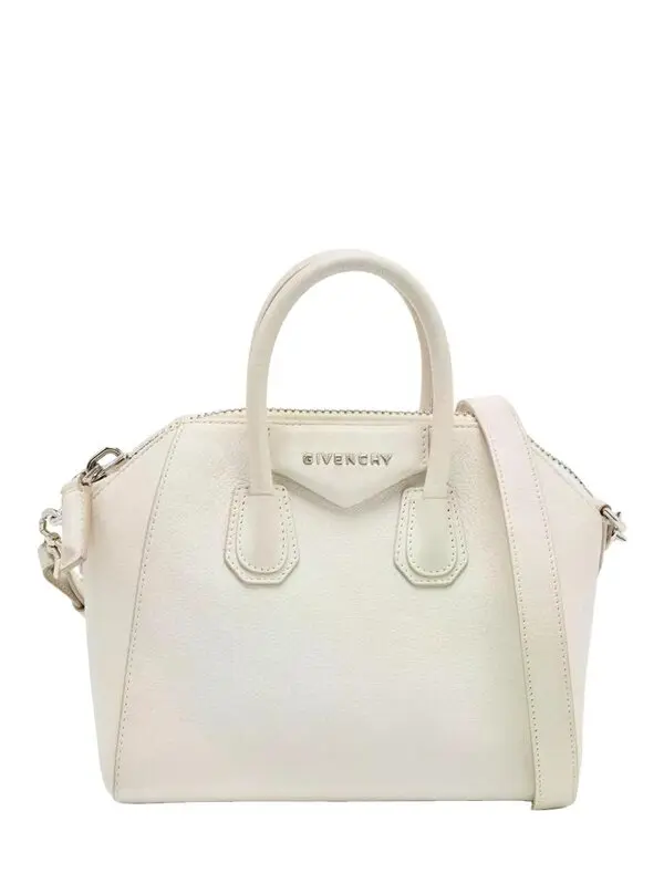 Givenchy Leather Tote Bag - White
