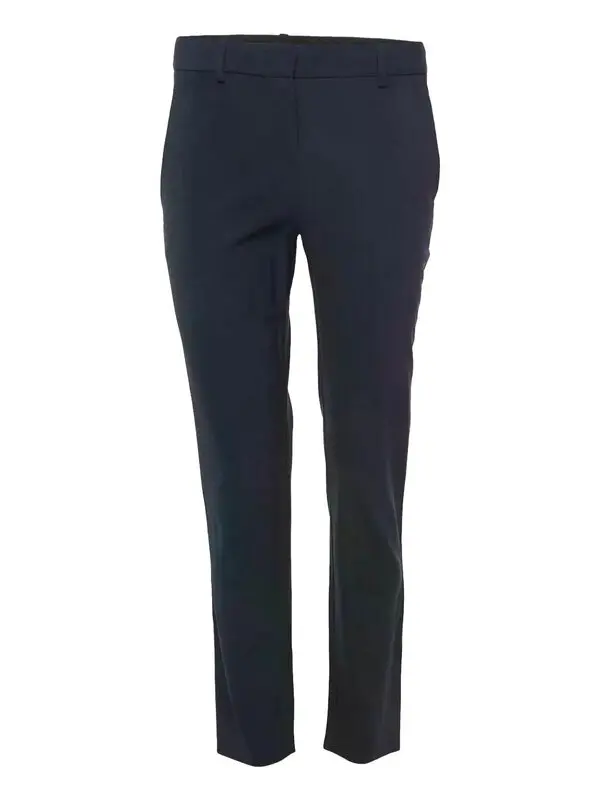 Theory Tailored Wool Trousers - Blue
