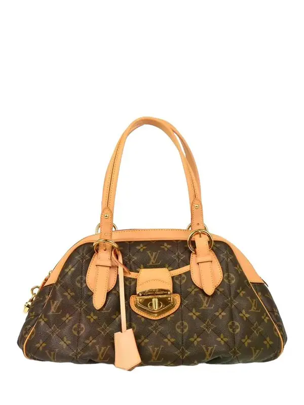 LOUIS VUITTON 2008 Monogram Etoile Bowling Handbag - Brown
