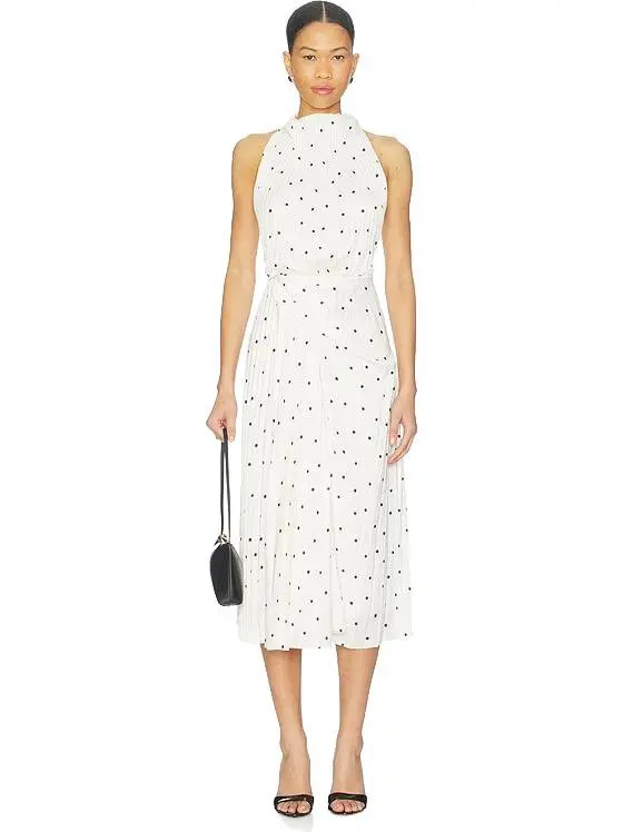 A.L.C. Simona Dress - Cream & Black