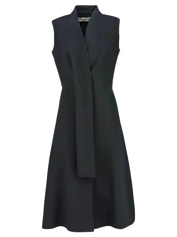 Dior Sleeveless Maxi Dress - Blue
