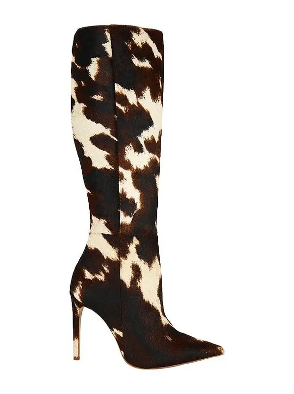 Steve Madden Nitro Knee High Boots - Brown Multi