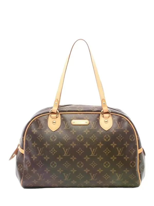 LOUIS VUITTON 2008 Montorgueil Gm Shoulder Bag - Brown