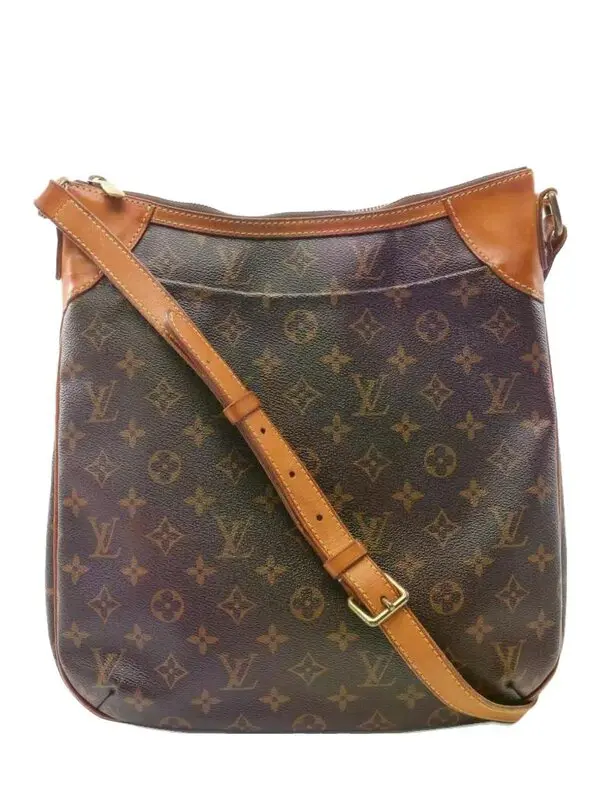 LOUIS VUITTON Odeon Mm Shoulder Bag - Brown