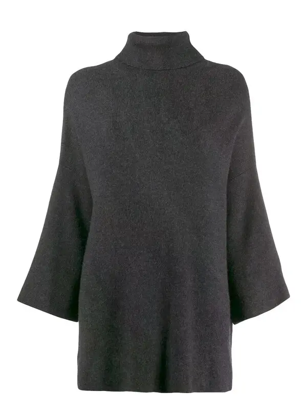 Yohji Yamamoto Turtleneck Jumper - Grey