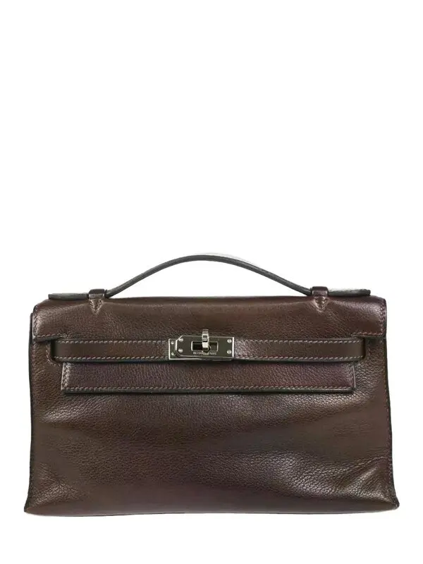Hermès 2005 Kelly Pochette - Brown