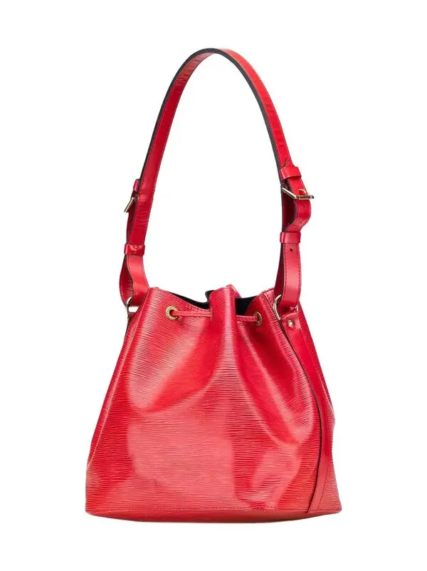 LOUIS VUITTON 1994 Epi Petit Noe Bucket Bag - Red