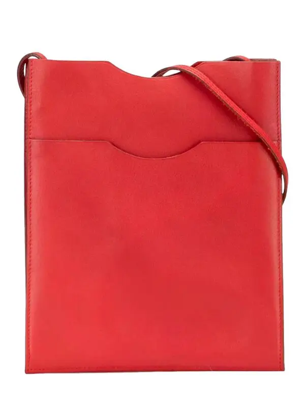 Hermès 2007 Onimetou Crossbody Bag - Red